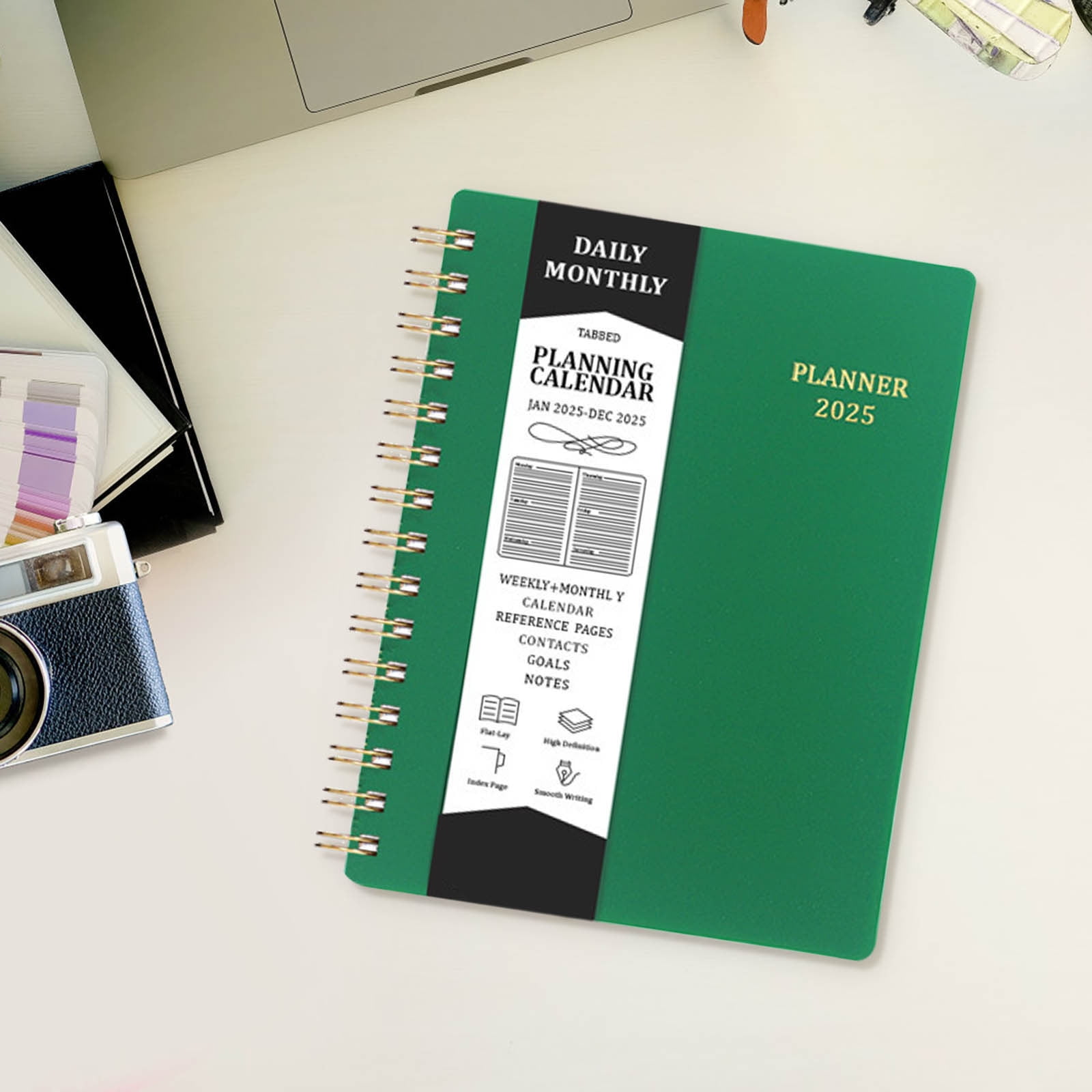 A5 Ring Binder Notepad Loose Leaf Agenda Notebook Hard Coil, A5 Ring ...