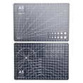 A5 Self-Healing Cutting Mat, Double-Sided Grid Mat, Non-Slip PVC Craft ...