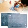 A5 Self Healing Sewing Mat,1.2mm Thick PVC Craft Mat,Double Sided 5-Ply ...