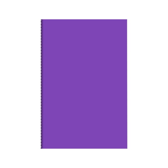A5 Sewn Paper Journal, Purple Softcover Notebook 21×14cm 60 Pages 1 ...