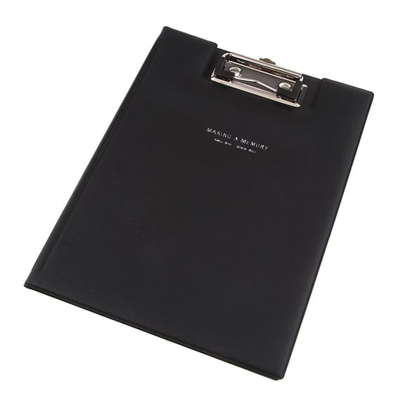 A5 Size Paper Holder, PU Leather File Folder, 360 Degree Writing Pad ...