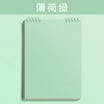 Thick Plastic Hardcover Top Bound Spiral Notebook, A5 Size Blank Paper ...