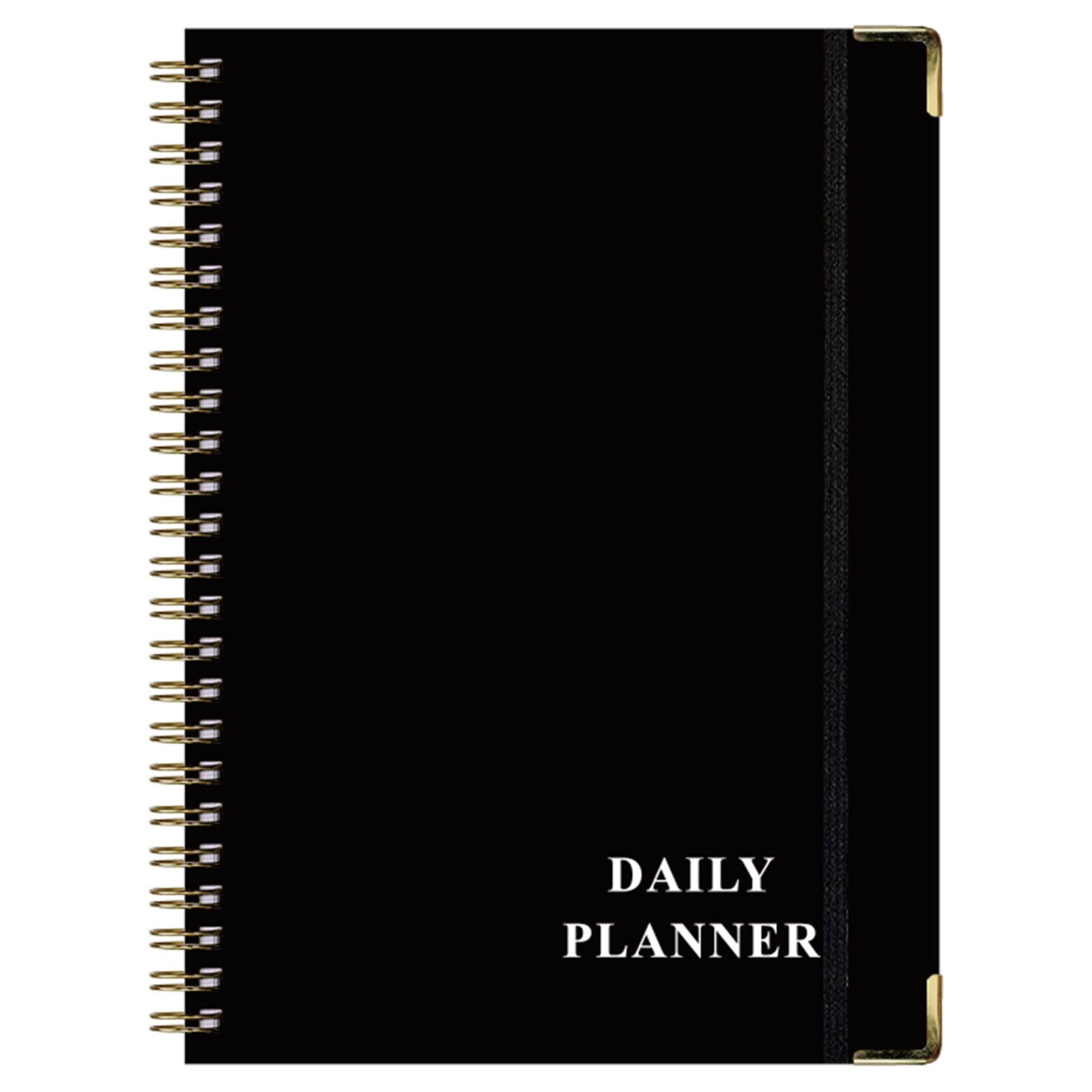A5 Spiral Daily Planner Notebook with Hourly To-Do List & Appointment ...