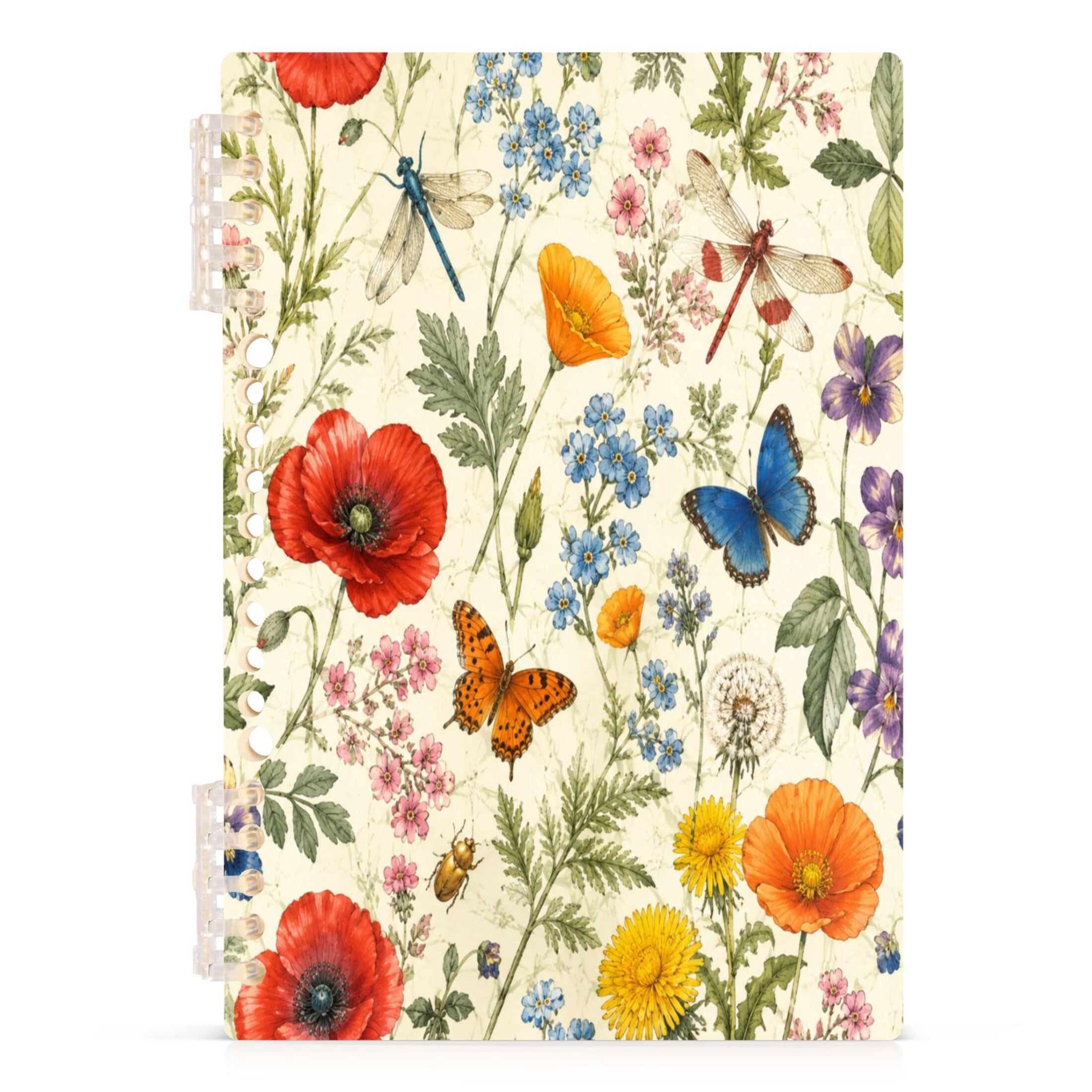 A5 Spiral Notebook 60 Sheets 80gsm Paper Ruled Journal Colorful ...