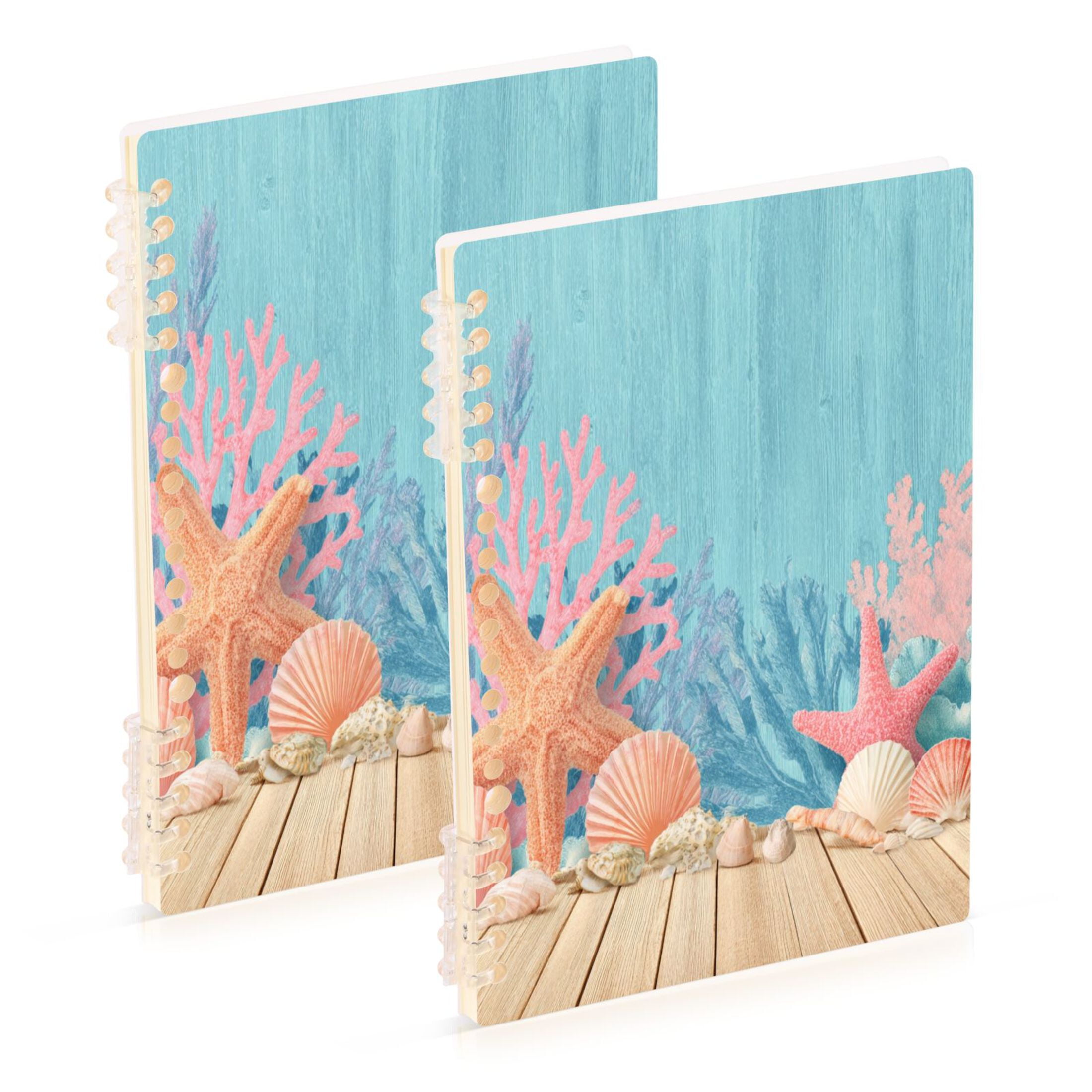 A5 Spiral Notebook 60 Sheets Diary Removable & Adjustable Wire Binding ...