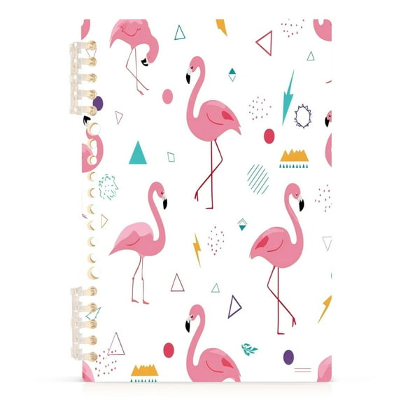 A5 Spiral Notebook 60 Sheets Diary Removable & Adjustable Wire Binding ...