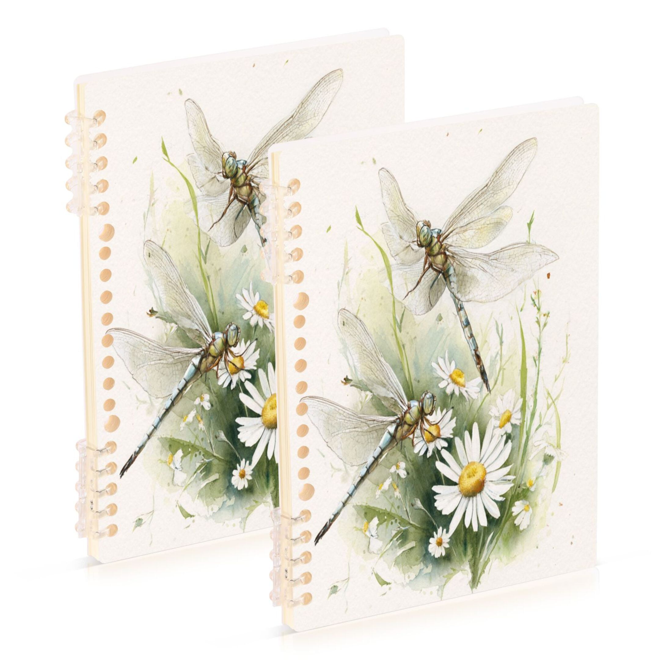 A5 Spiral Notebook 60 Sheets Diary Removable & Adjustable Wire Binding ...