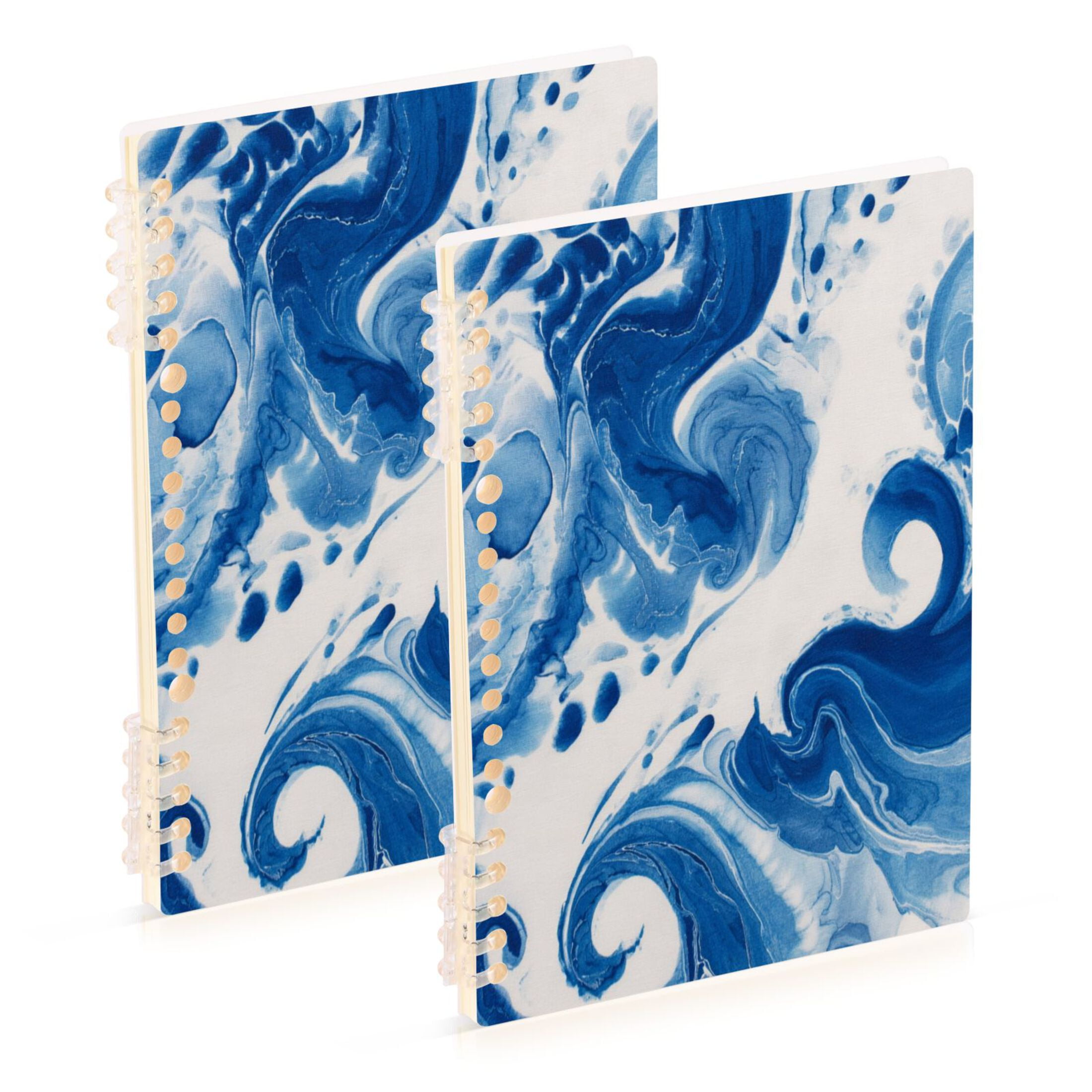 A5 Spiral Notebook 60 Sheets Diary Removable & Adjustable Wire Binding ...