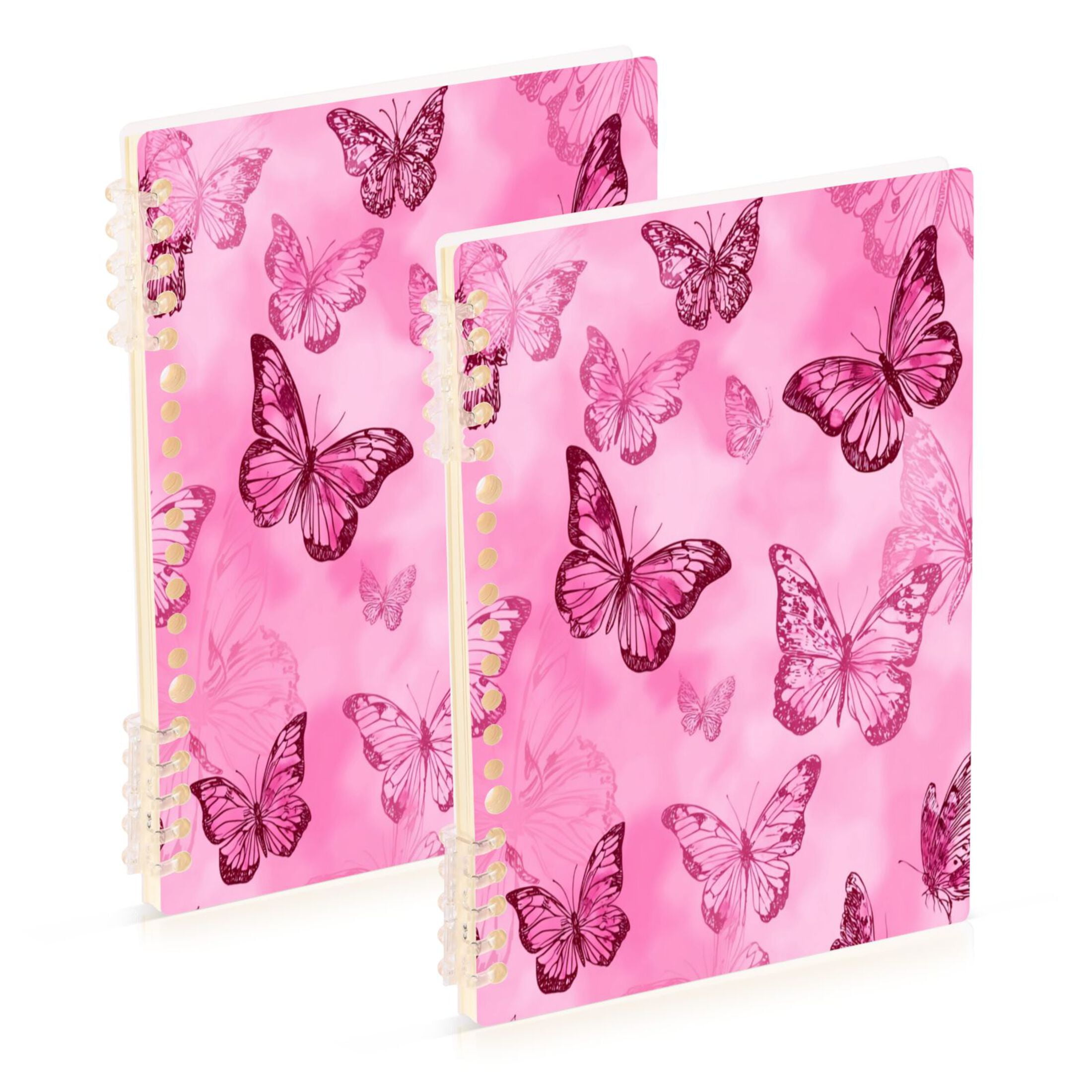 A5 Spiral Notebook 60 Sheets Diary Removable & Adjustable Wire Binding ...