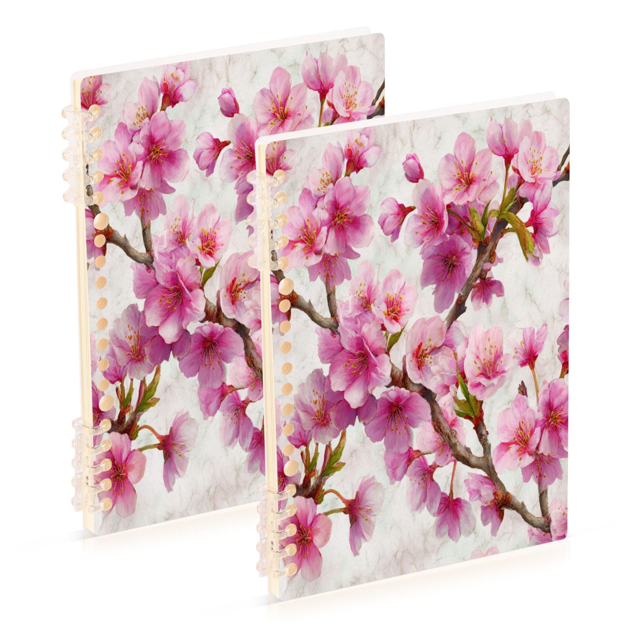 A5 Spiral Notebook 60 Sheets Diary Removable & Adjustable Wire Binding ...