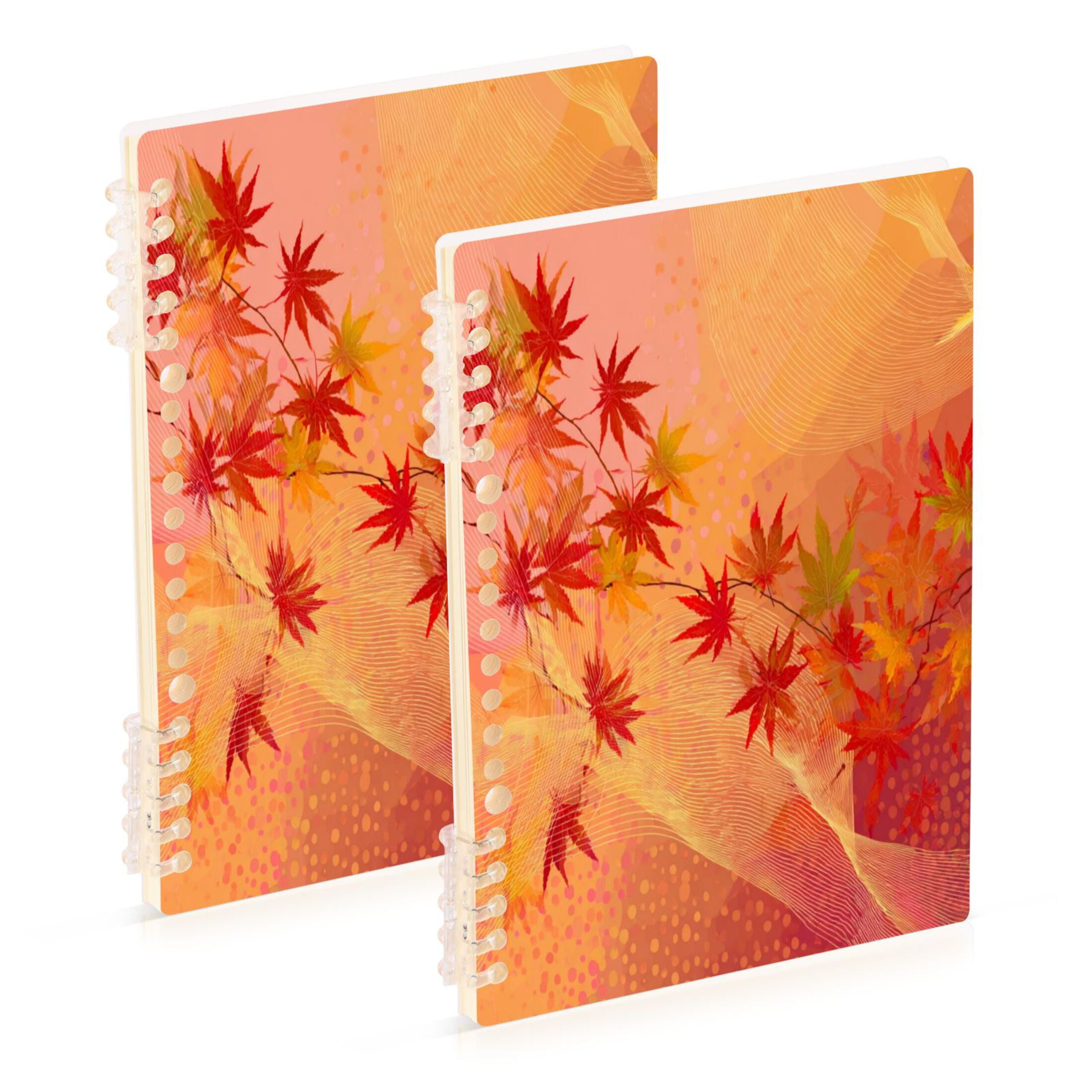 A5 Spiral Notebook 60 Sheets Diary Removable & Adjustable Wire Binding ...