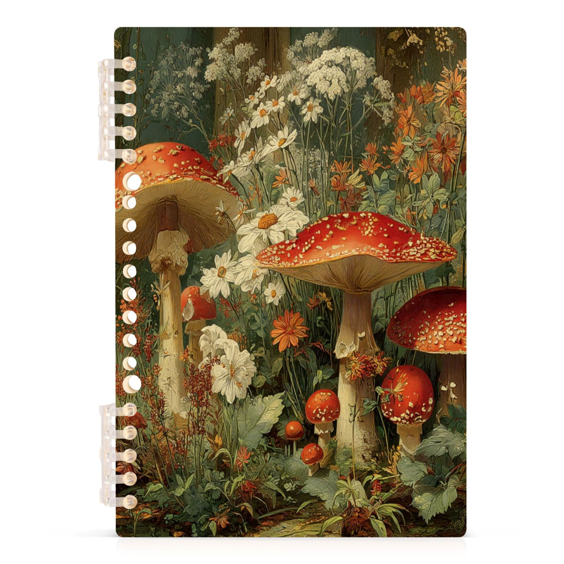 A5 Spiral Notebook 60 Sheets Diary Removable & Adjustable Wire Binding ...