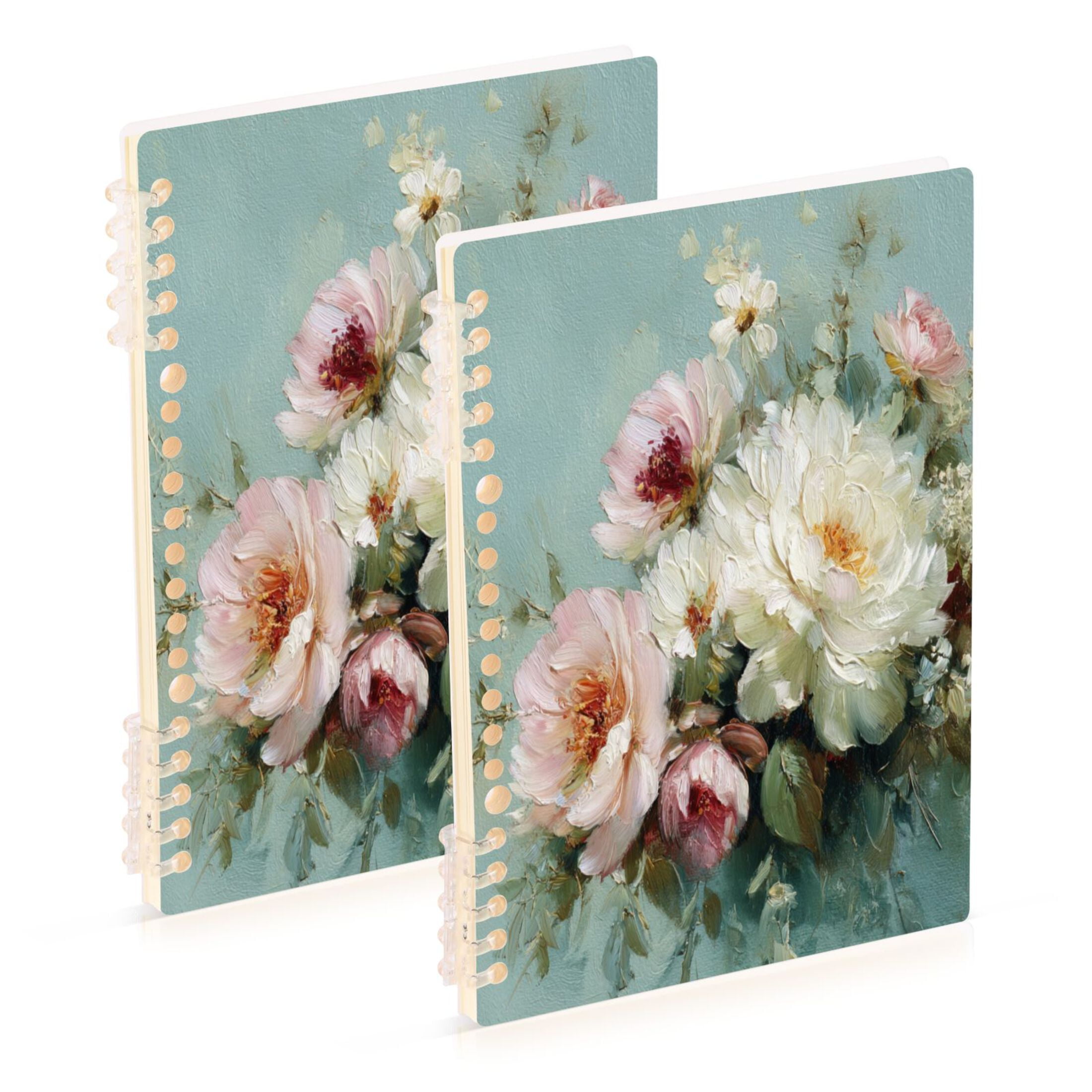 A5 Spiral Notebook 60 Sheets Diary Removable & Adjustable Wire Binding ...