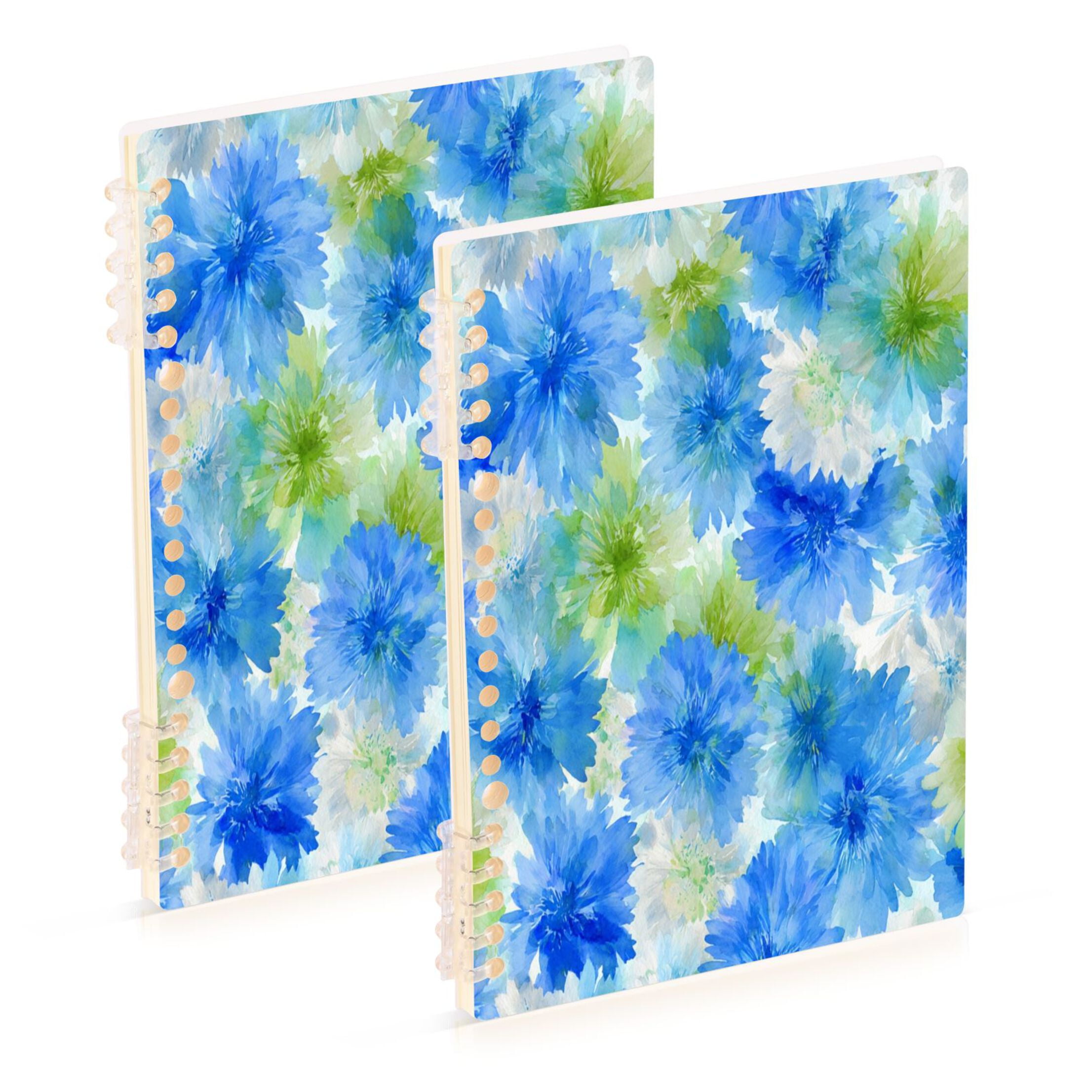 A5 Spiral Notebook 60 Sheets Diary Removable & Adjustable Wire Binding ...