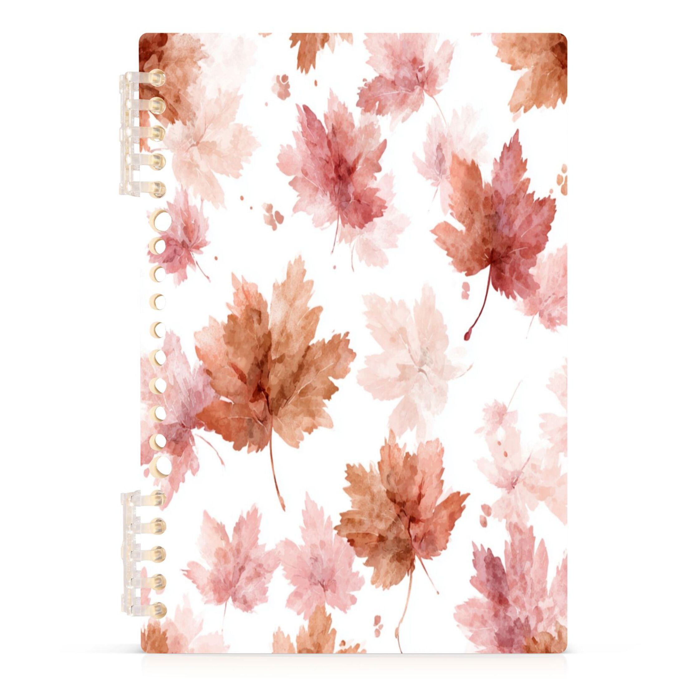 A5 Spiral Notebook 60 Sheets Diary Removable & Adjustable Wire Binding ...