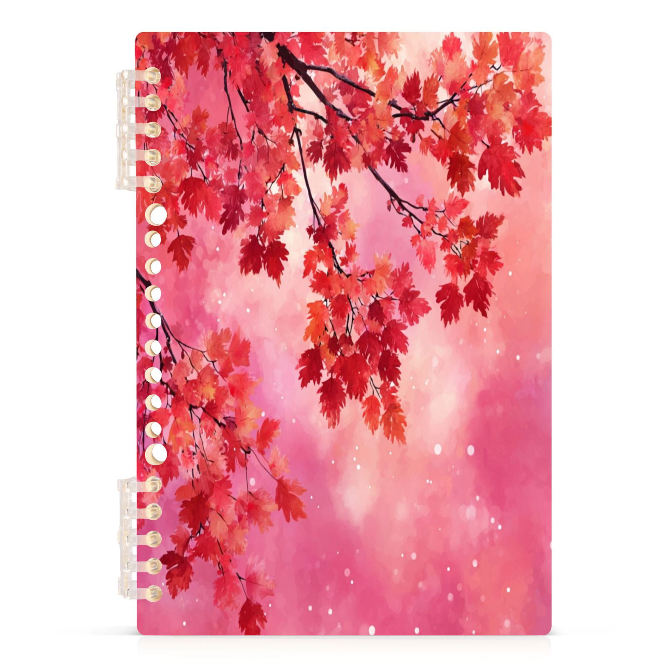 A5 Spiral Notebook 60 Sheets Diary Removable & Adjustable Wire Binding ...