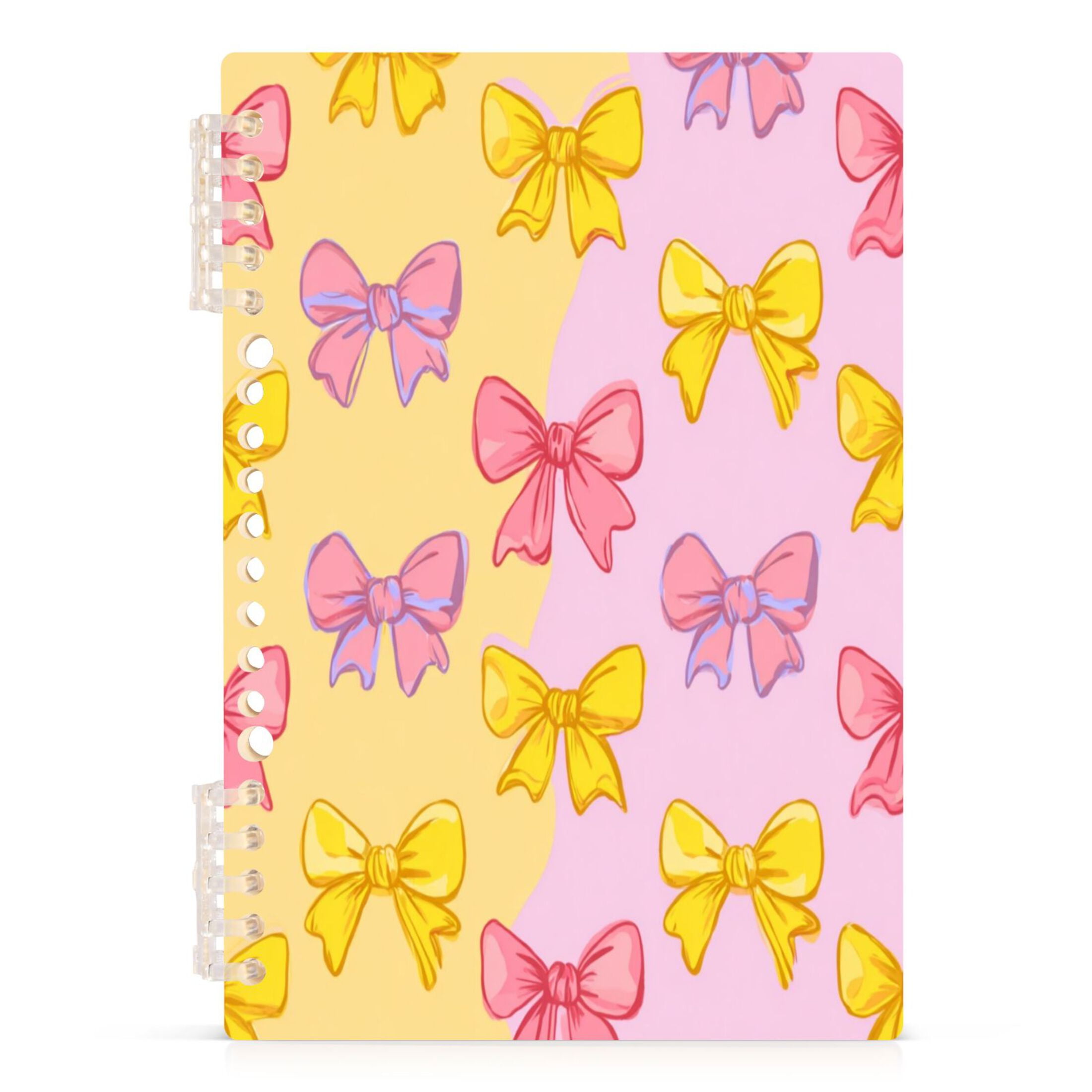 A5 Spiral Notebook 60 Sheets Diary Removable & Adjustable Wire Binding ...