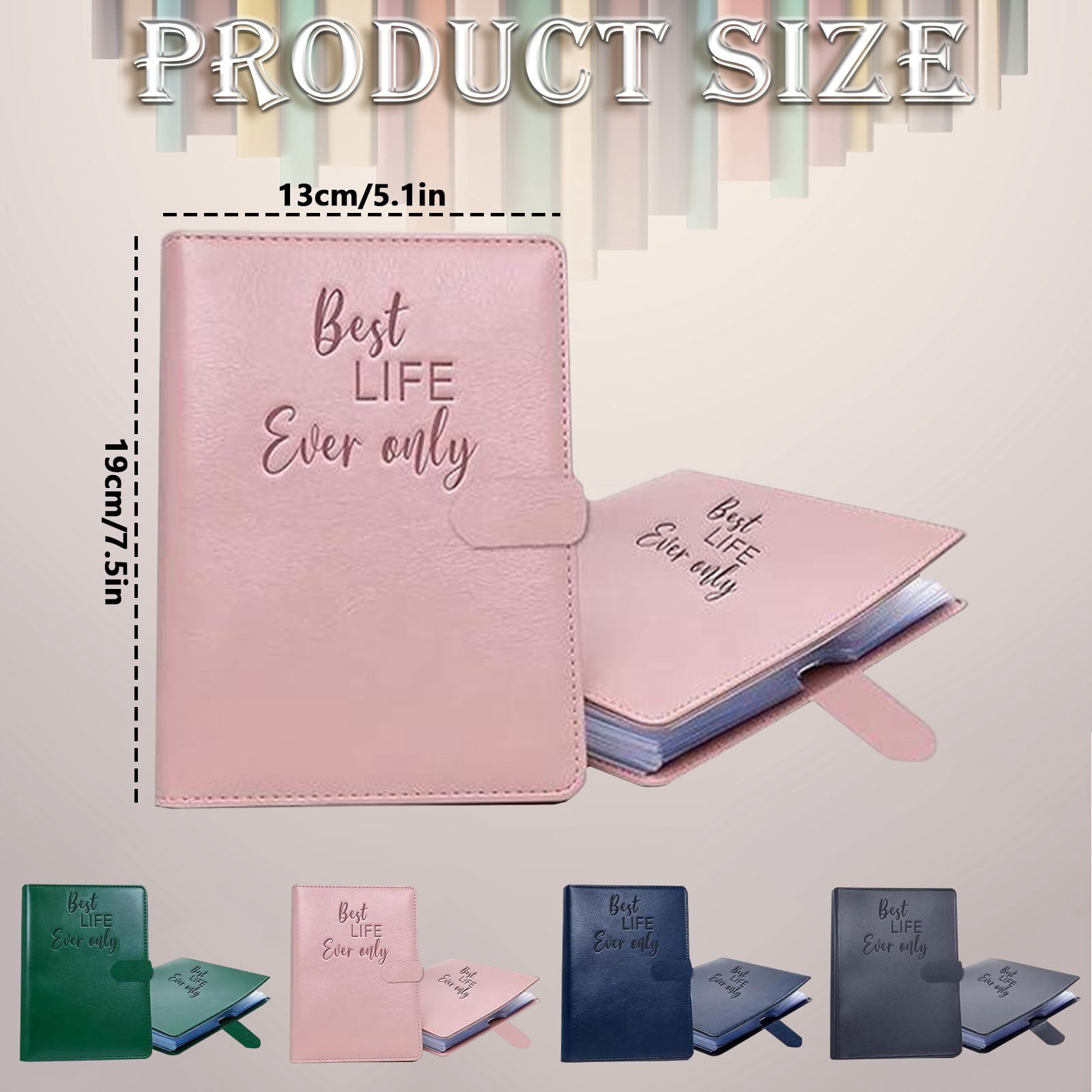 A5 Spiral Notebook for Daily Journaling and Goal Setting, 80 Page ...