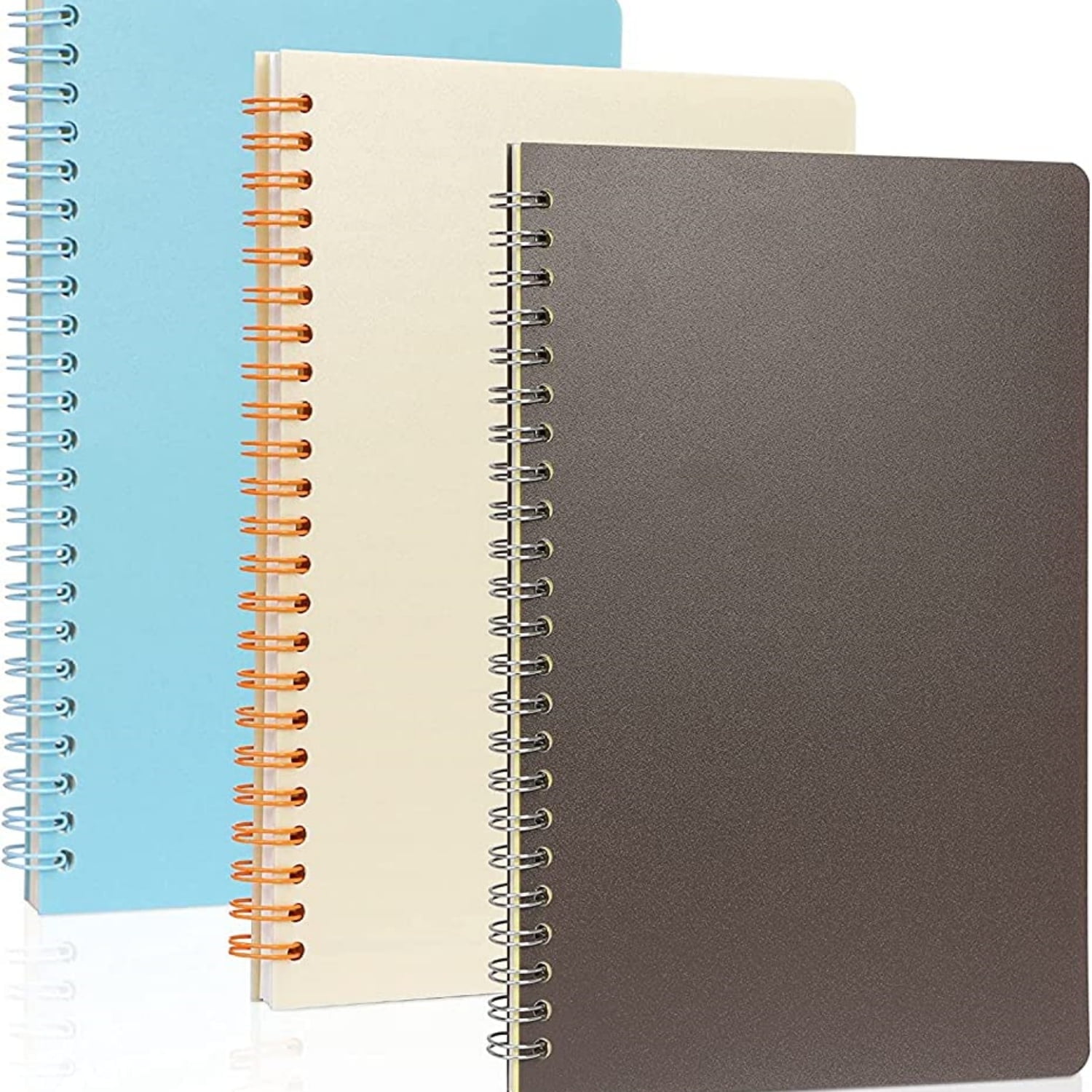 A5 Spiral Notebooks 3pcs, Notepad with Spiral Binding, Ring Binder ...