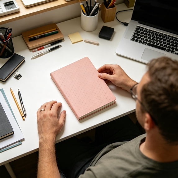 A5 Thick Notebook | Heavy-Duty Note Pad, 80g Thick-Page Writing Book ...
