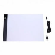 "Lightmaster Ultra-Thin 9"" x 12"" LED Light Box with USB Power Adapter ...