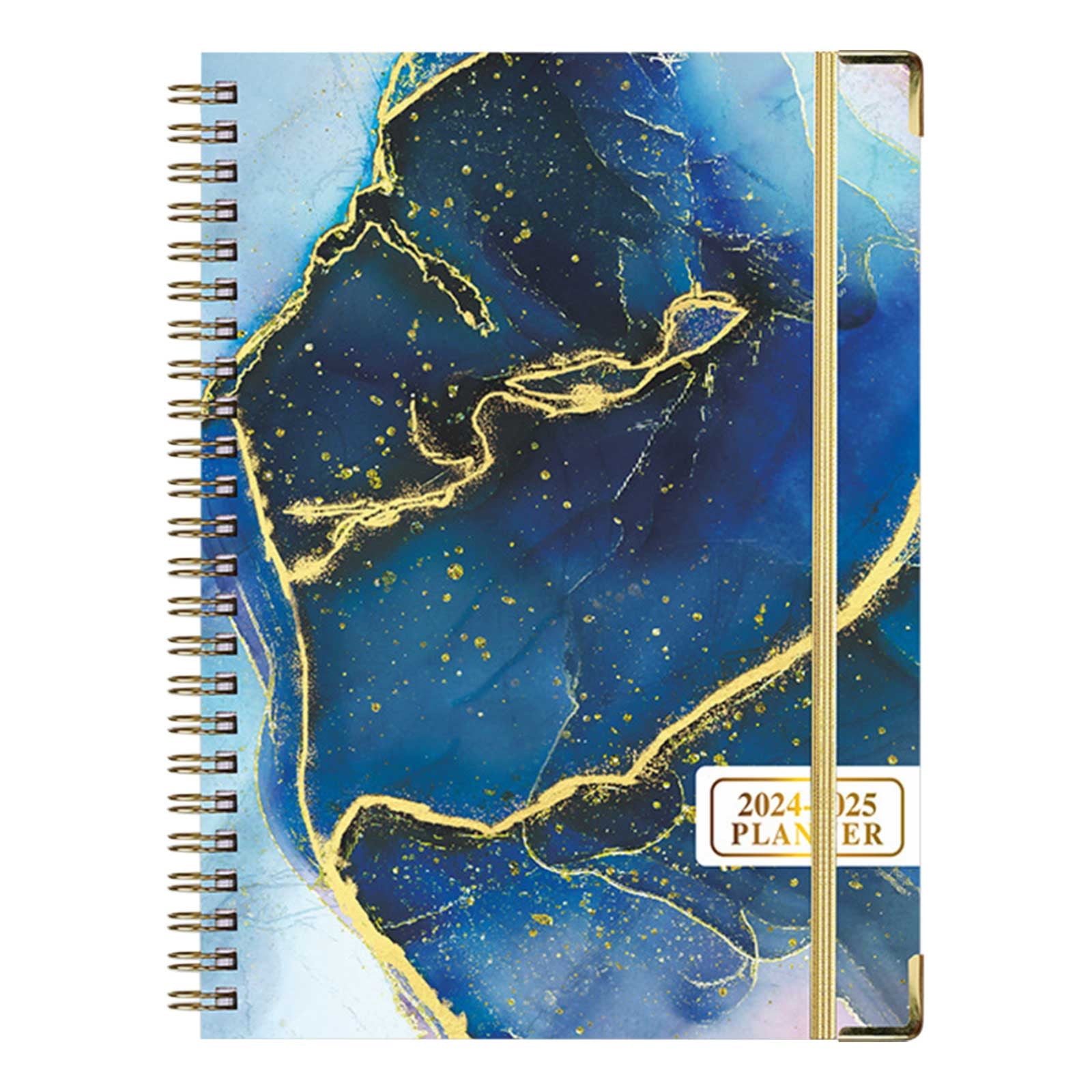 A5 Undated Daily Planner Notebook, 2024-2025 Appointment Book/Planner ...