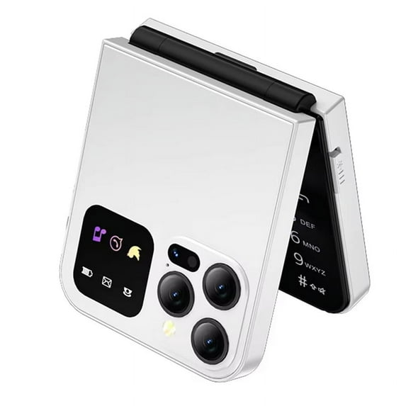 A50 Pro Flip Phone Dual SIM Card GSM Automatic Call Recording 2.4 Inch ...