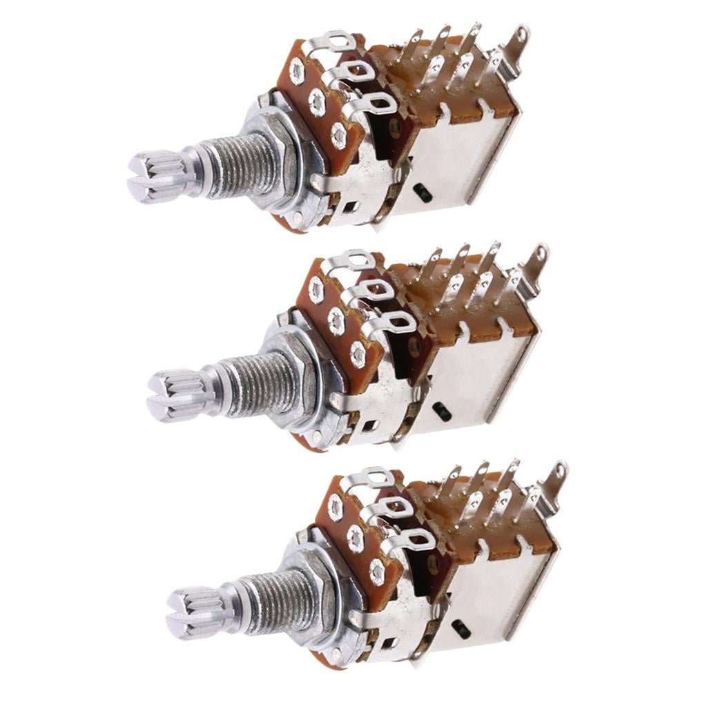 A500K Push Pull Control Pot Potentiometer Volume Switch for Electric ...