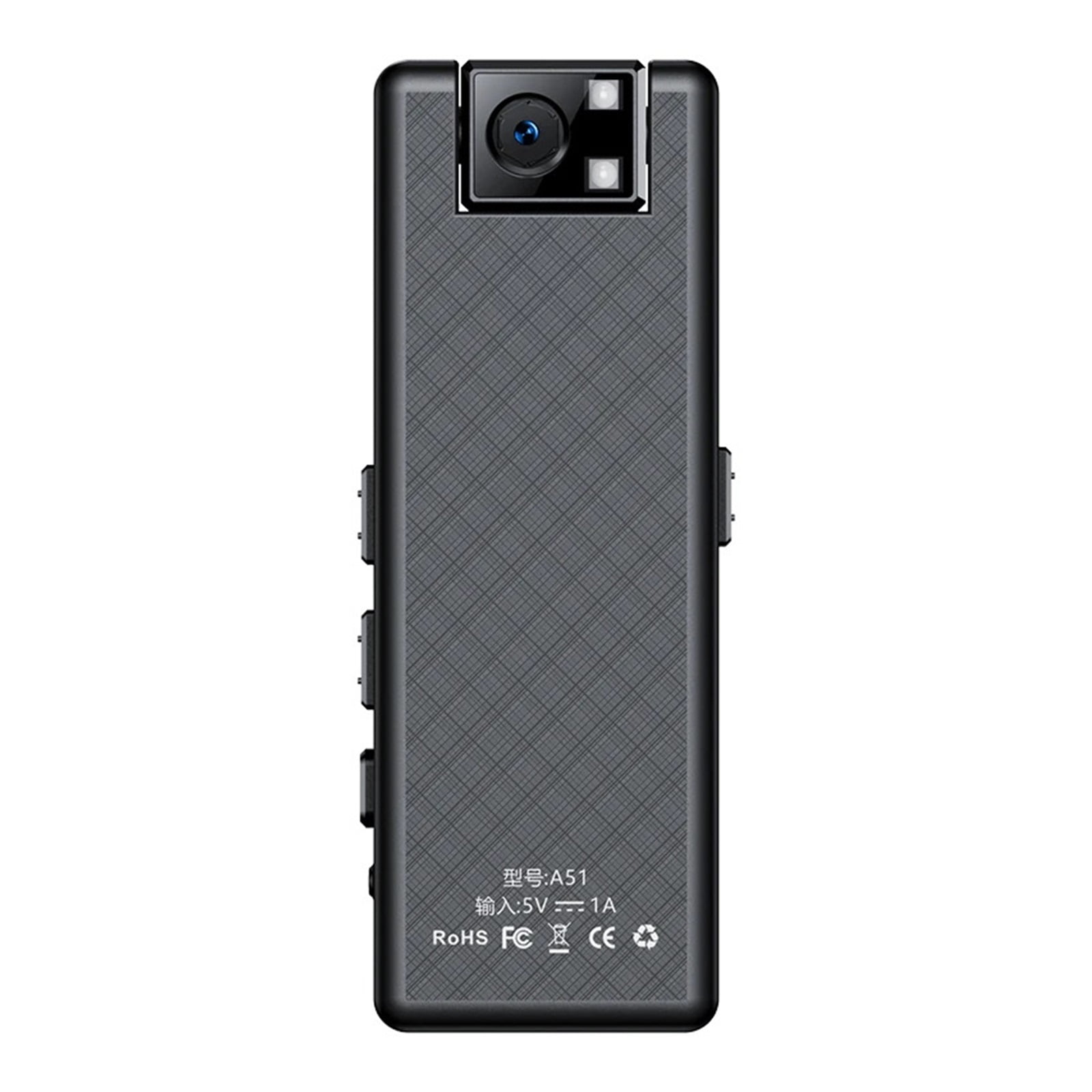 A51 Mini Body Loop Recording Action Cam Back Clip Pocket Camera Night ...