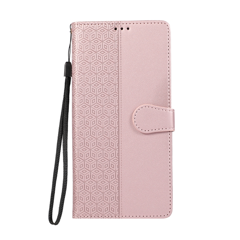 A55 SM-A556B Wallet Case on for Samsung Galaxy A55 Case Grid Leather ...