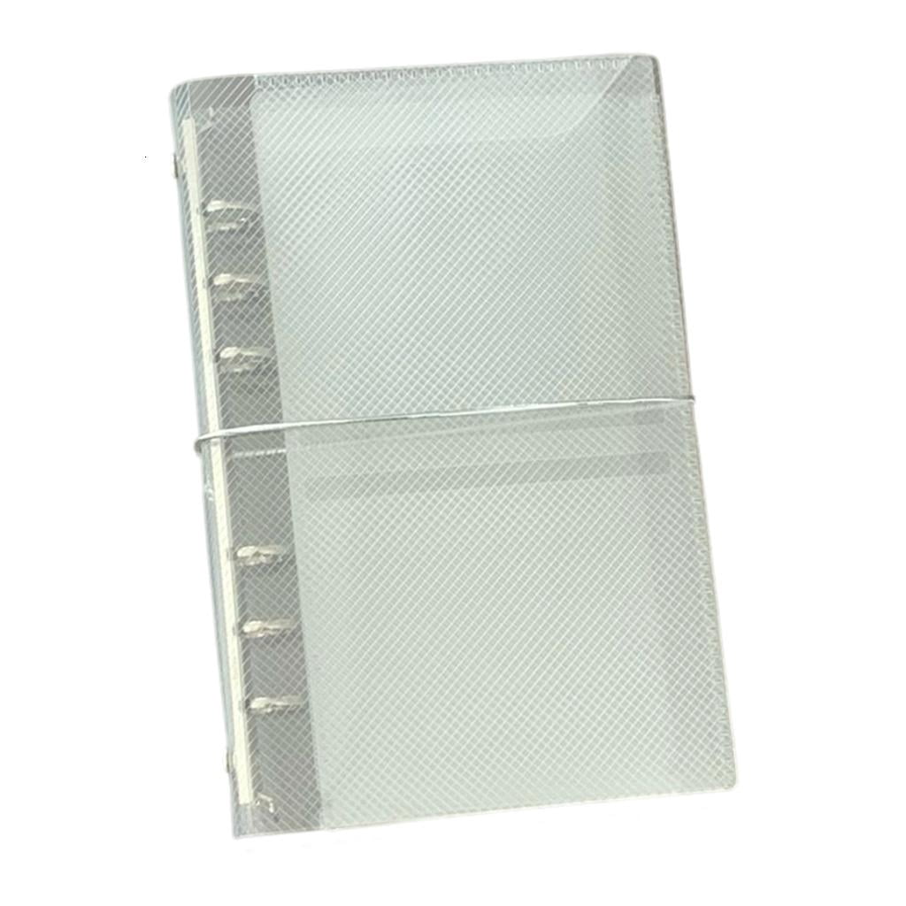 A6/A7 Binders Folder Notebook Cover Practical Three Fold Flip Binders ...