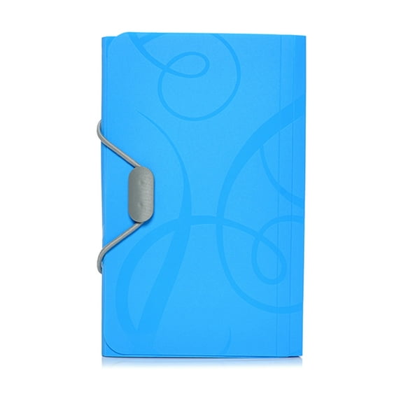 A6 B6 Accordions File Organiser with Elastic Closure Filing Box ...