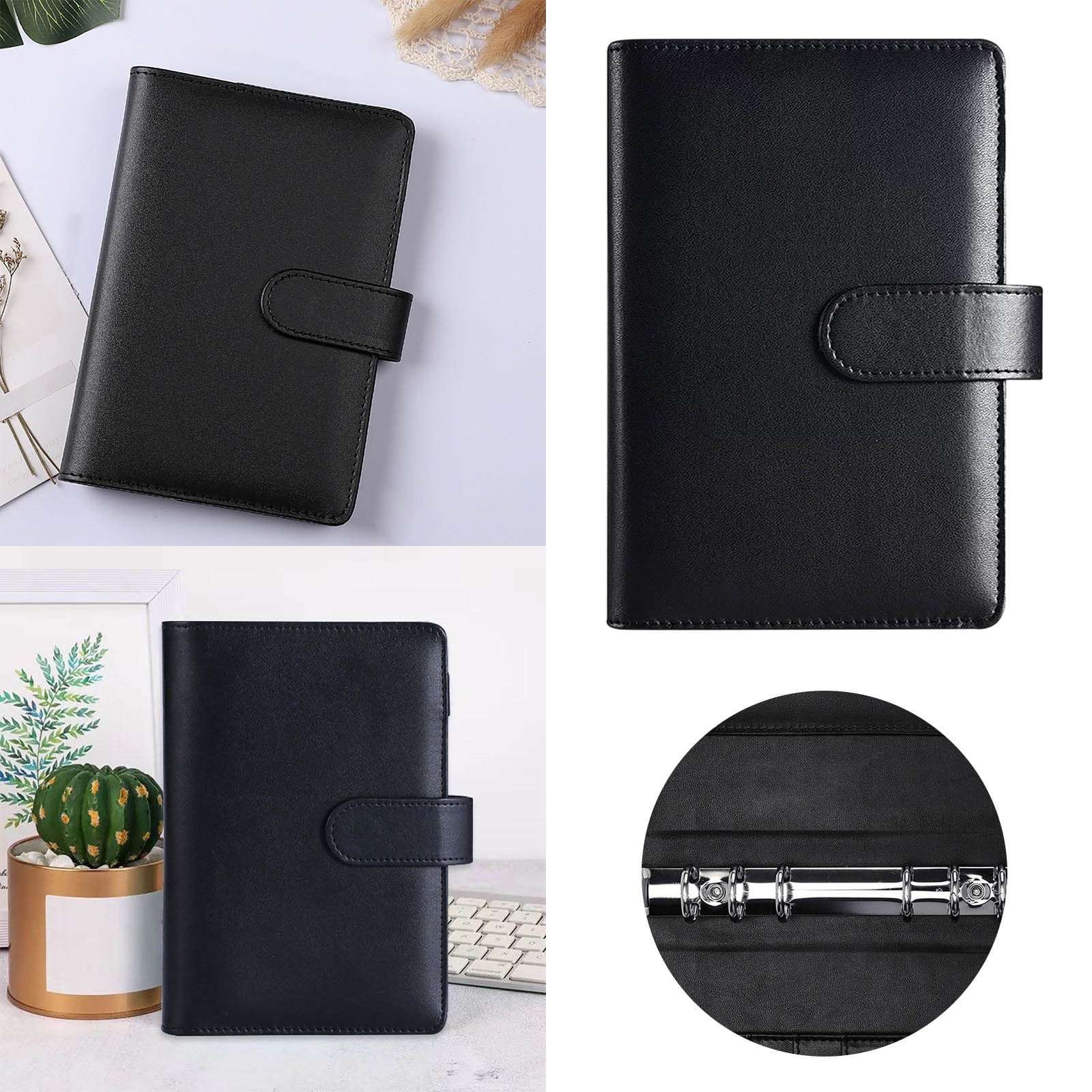 A6 Binder 6 Ring Refillable Notebook Budget Planner for A6 Filler Paper ...