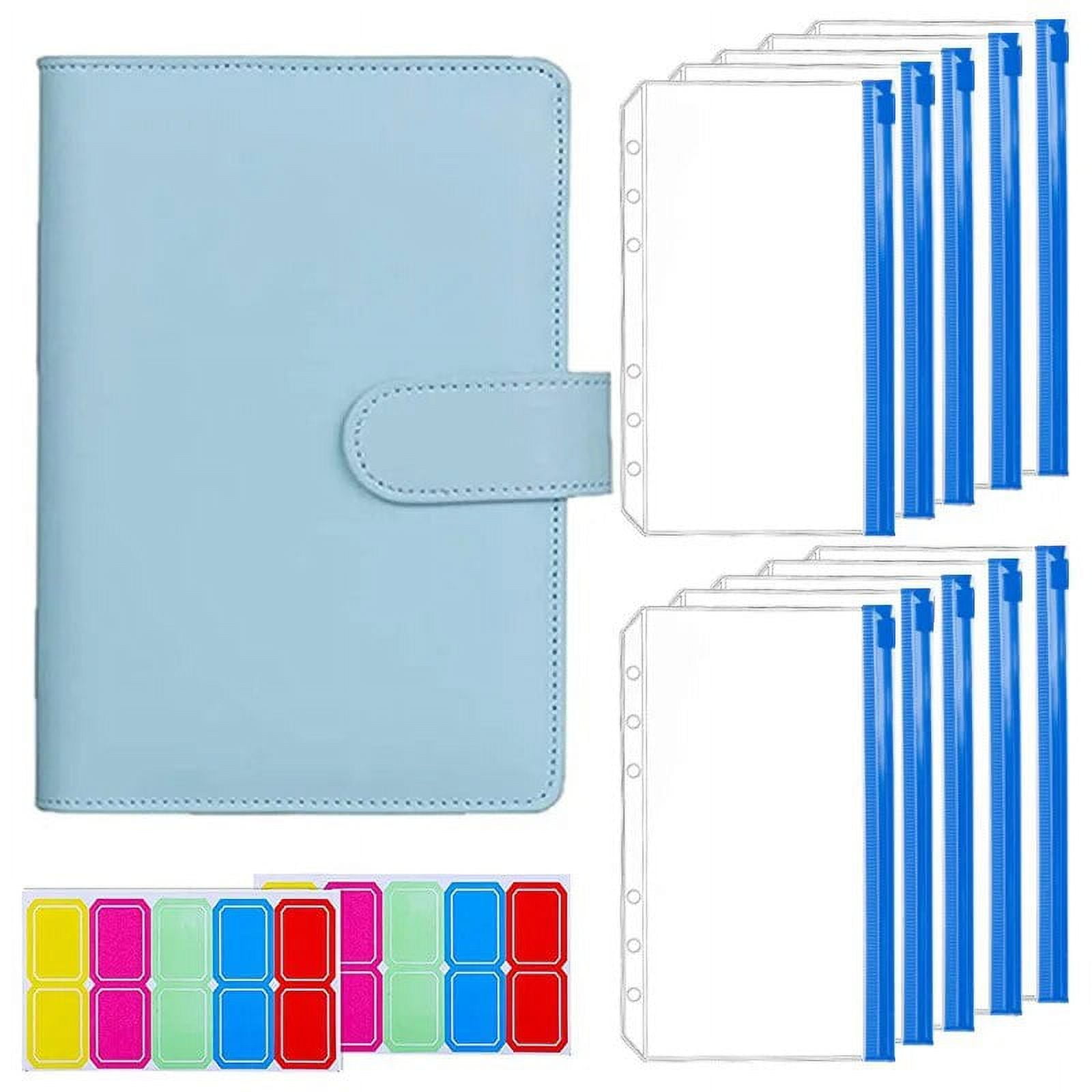 A6 Binder Budget Planner Notebook Covers Folder Colored 6 Hole Binder ...