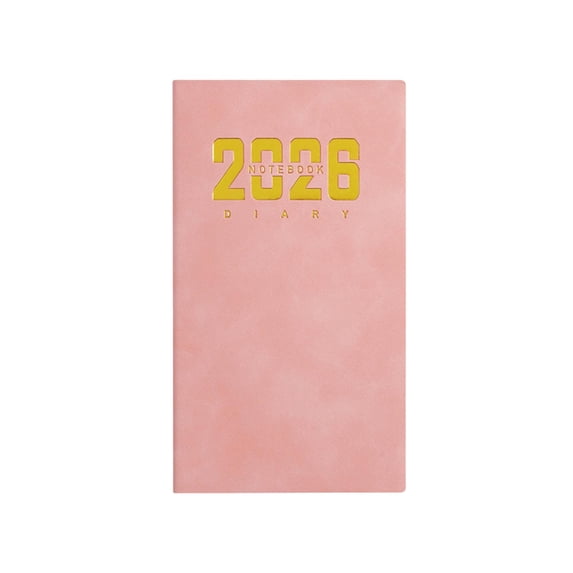 A6 Daily Planner - English Note-Taking & Scheduling Notebook, Pocket ...