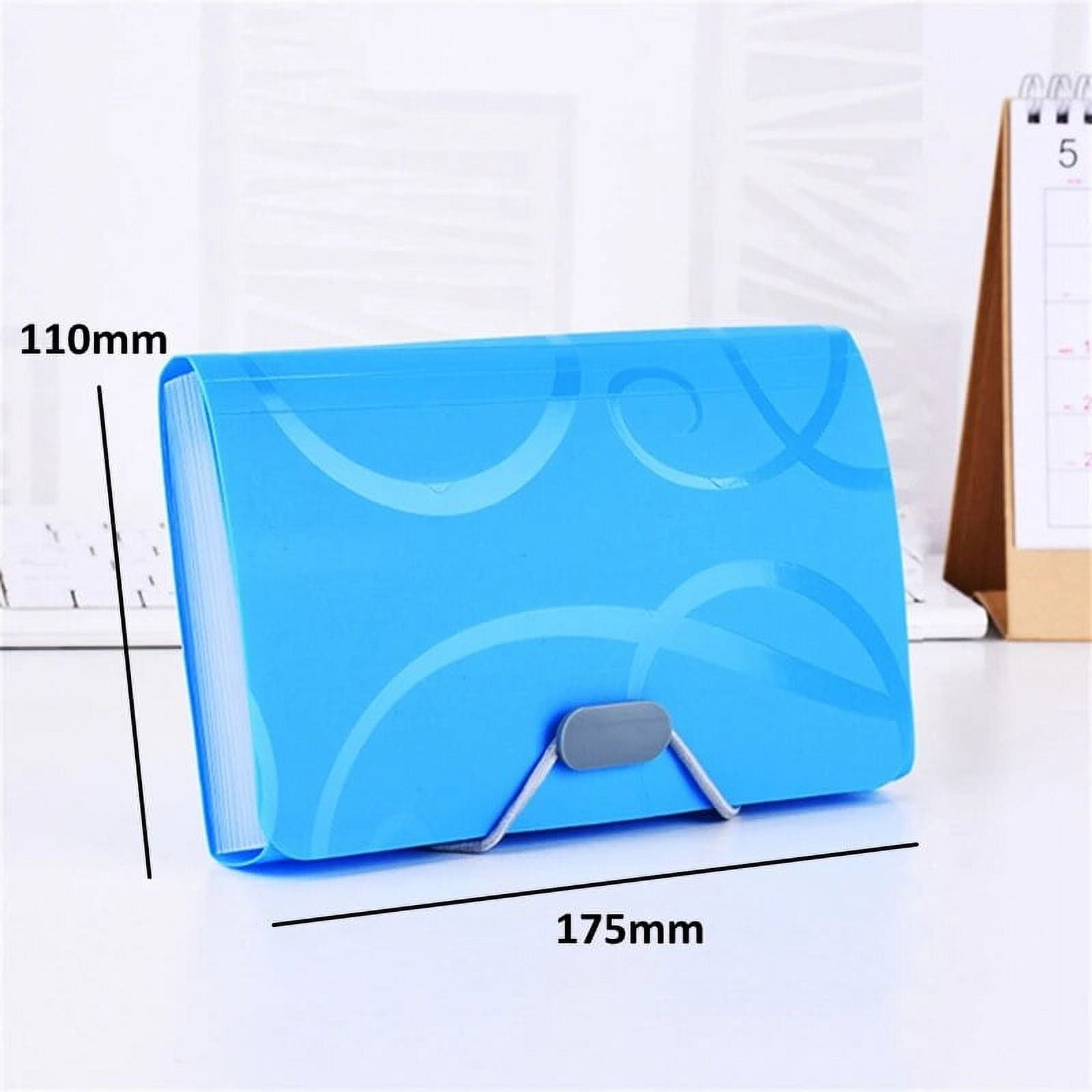 A6 Expanding Wallet Organ Bag Waterproof File Bag Organizer Data Book ...