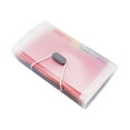 A6 File Folder, 13 Pockets Rainbow Expanding Folder Mini Index ...