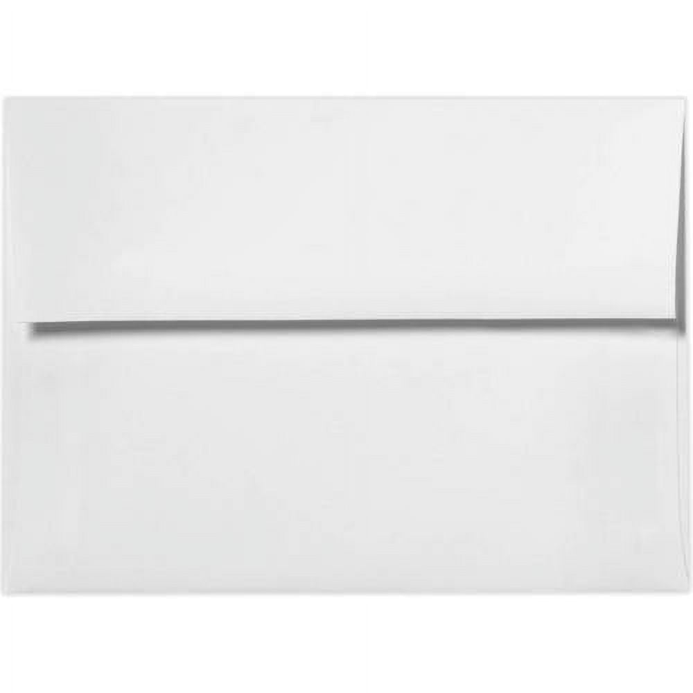 A6 Invitation Envelopes (4 3/4 x 6 1/2) - 24lb. Bright White (50 Qty ...