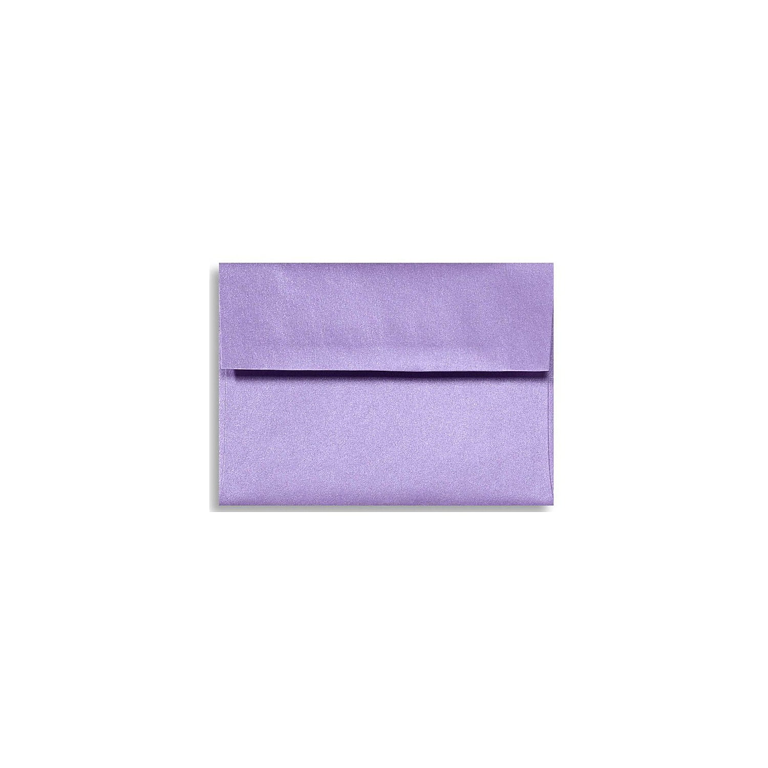 A6 Invitation Envelopes (4 3/4 x 6 1/2) - Amethyst Metallic (50 Qty ...