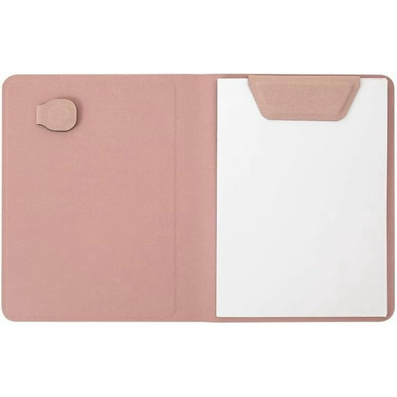 A6 Magnetic Padfolio Organizer with Pen Holder & Notepad – Compact ...