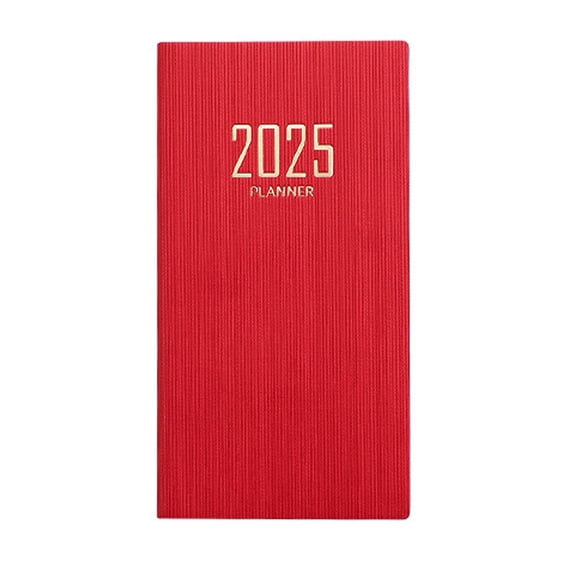 A6 Mini Daily Planner Notebook, 120 Pages Travel Diary Organizer, Soft ...
