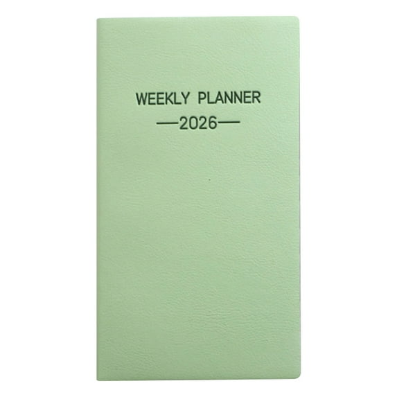 A6 Mini Notebook Daily Planner, Organizer and Travel Journal with 128 ...