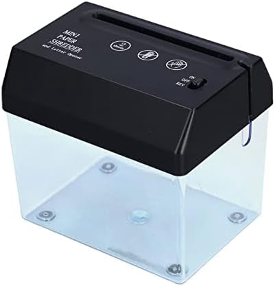 A6 Mini Paper Shredder USB/Battery Powered - Portable Electric Shredder ...