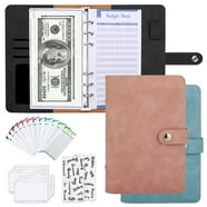 Money Saving Binder Budget Organizer Softcover for Cash Bill Planner ...