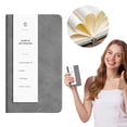 A6 PU Leather Notebook 6.96"x3.85" 80 Sheets Lined Journal with Pen ...