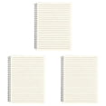 A6 Plastic Cover Sewn Notebook, Wear Resistant Smooth Writing Journal ...