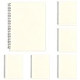 A6 Plastic Cover Sewn Notebook, Wear Resistant Smooth Writing Journal ...