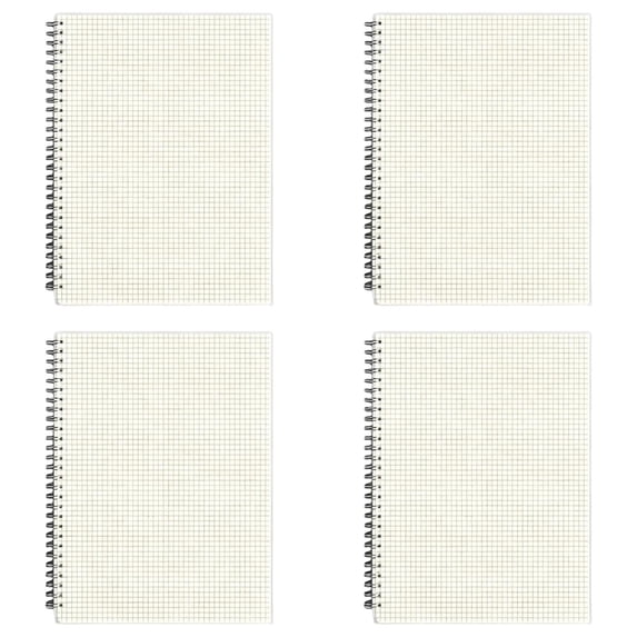 A6 Plastic Cover Sewn Notebook, Wear Resistant Smooth Writing Journal ...