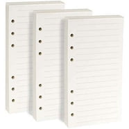 Mead Loose-Leaf Memo Book Refill Pages, 6-Hole Punched, Narrow Ruled ...