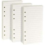 Antner A6 PU Leather A6 Filler Paper Notebook Binder, Pink - Walmart.com